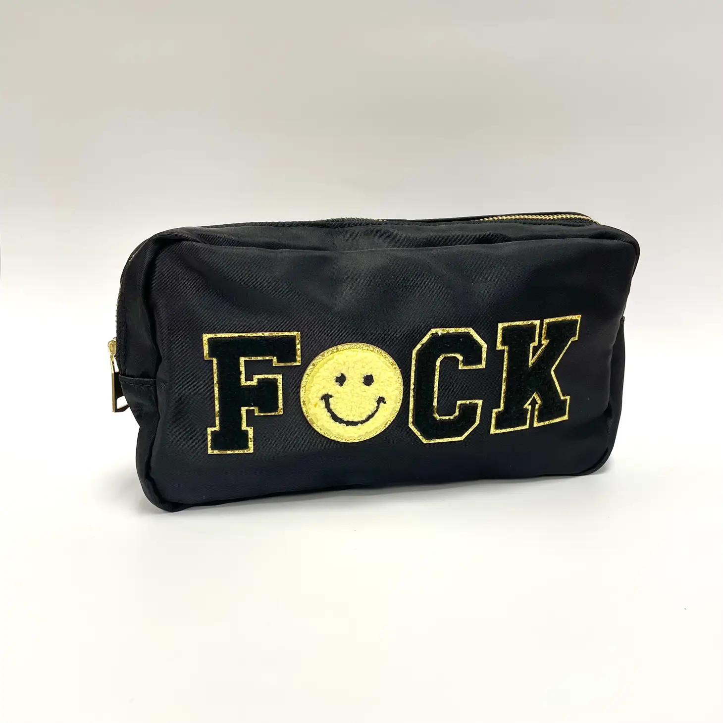 Fuck Chenille Patch Pouch Grace Beauty And F Bombs
